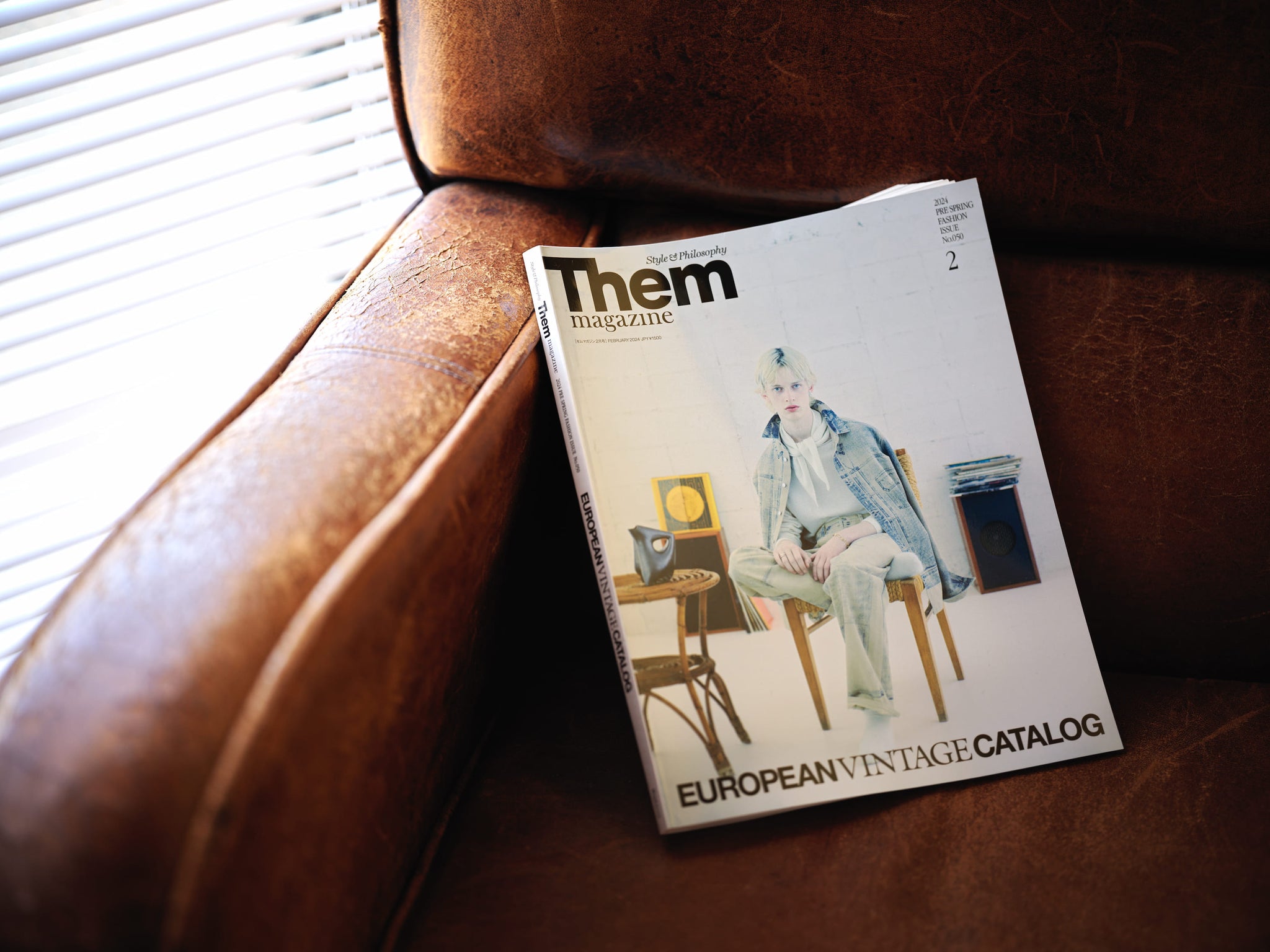 Them magazine 2月号「EUROPEAN VINTAGE CATALOG」に掲載して頂きました。