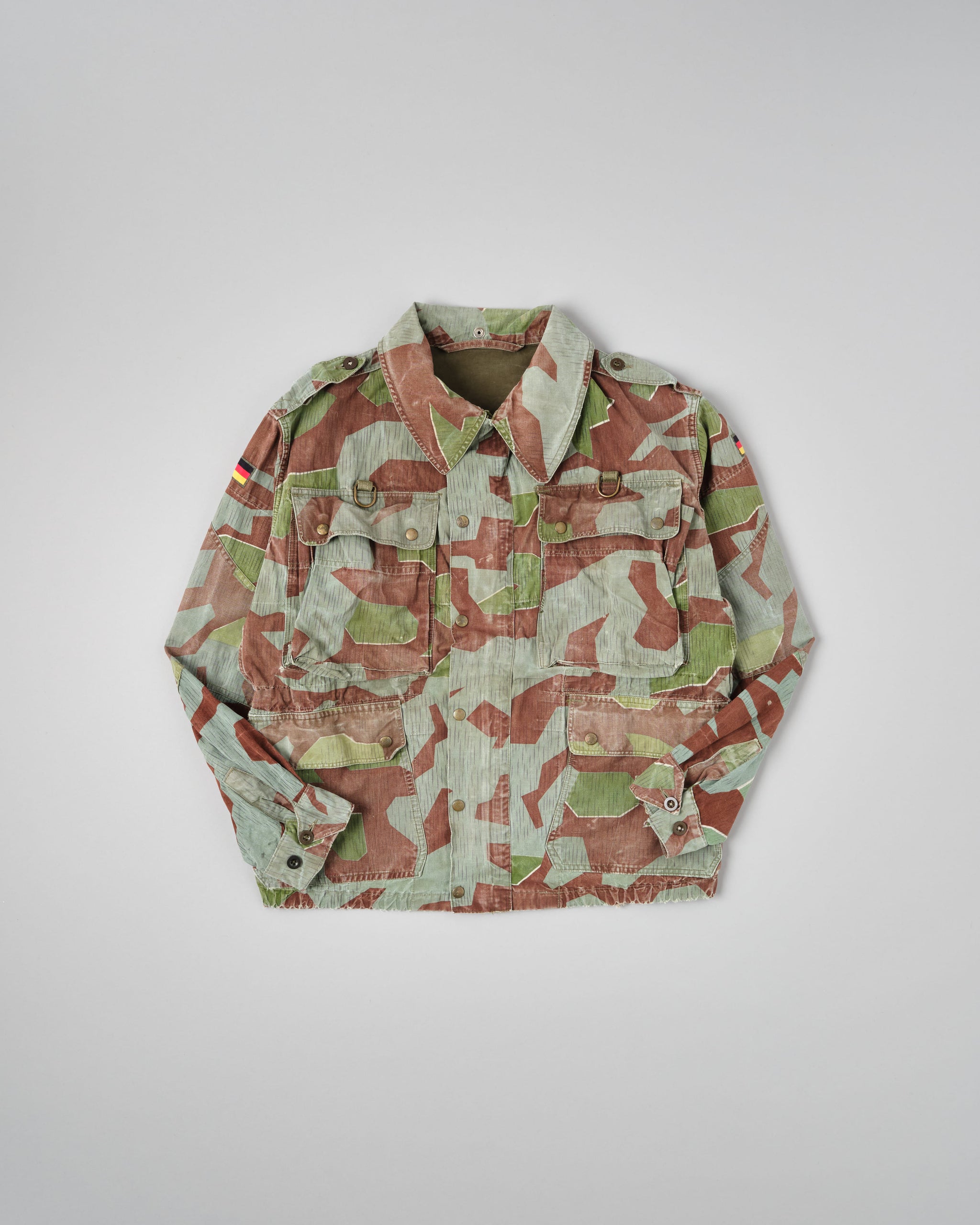 50’s】German Army Splinter Camouflage Paratrooper Jacket "Bundeswehr"