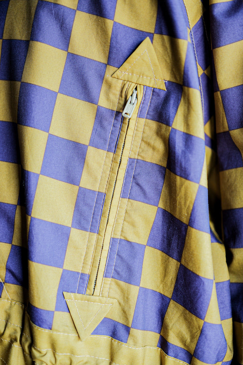 [~ 80's] German Vintage CHECKERBOARD Anorak Parka – VIEUX ET NOUVEAU