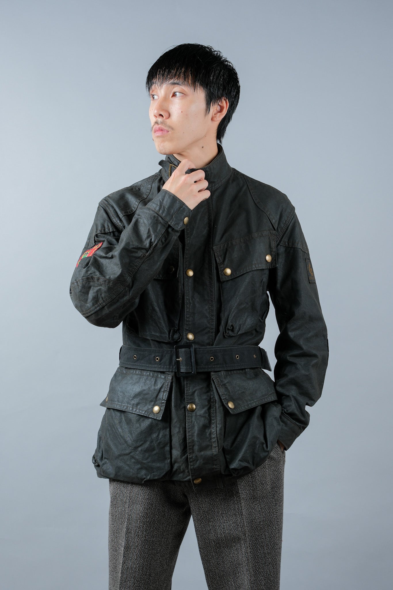 [~80's] Vintage Willis&Geiger Bush Poplin Hunter Hiker Jacket Size.L