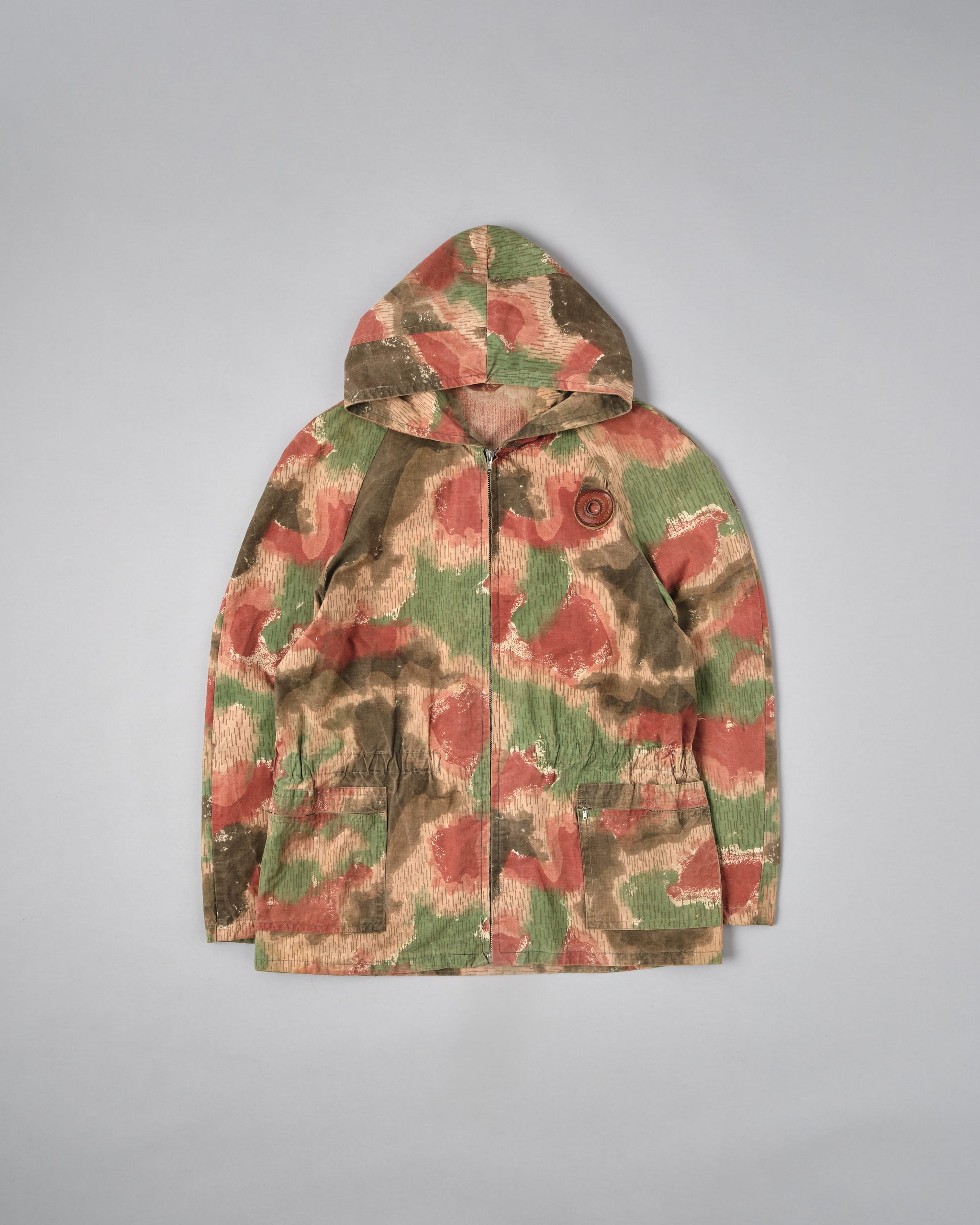 60's】Czechoslovakian Army Sumpfmuster Pattern Camouflage Raglan Slee