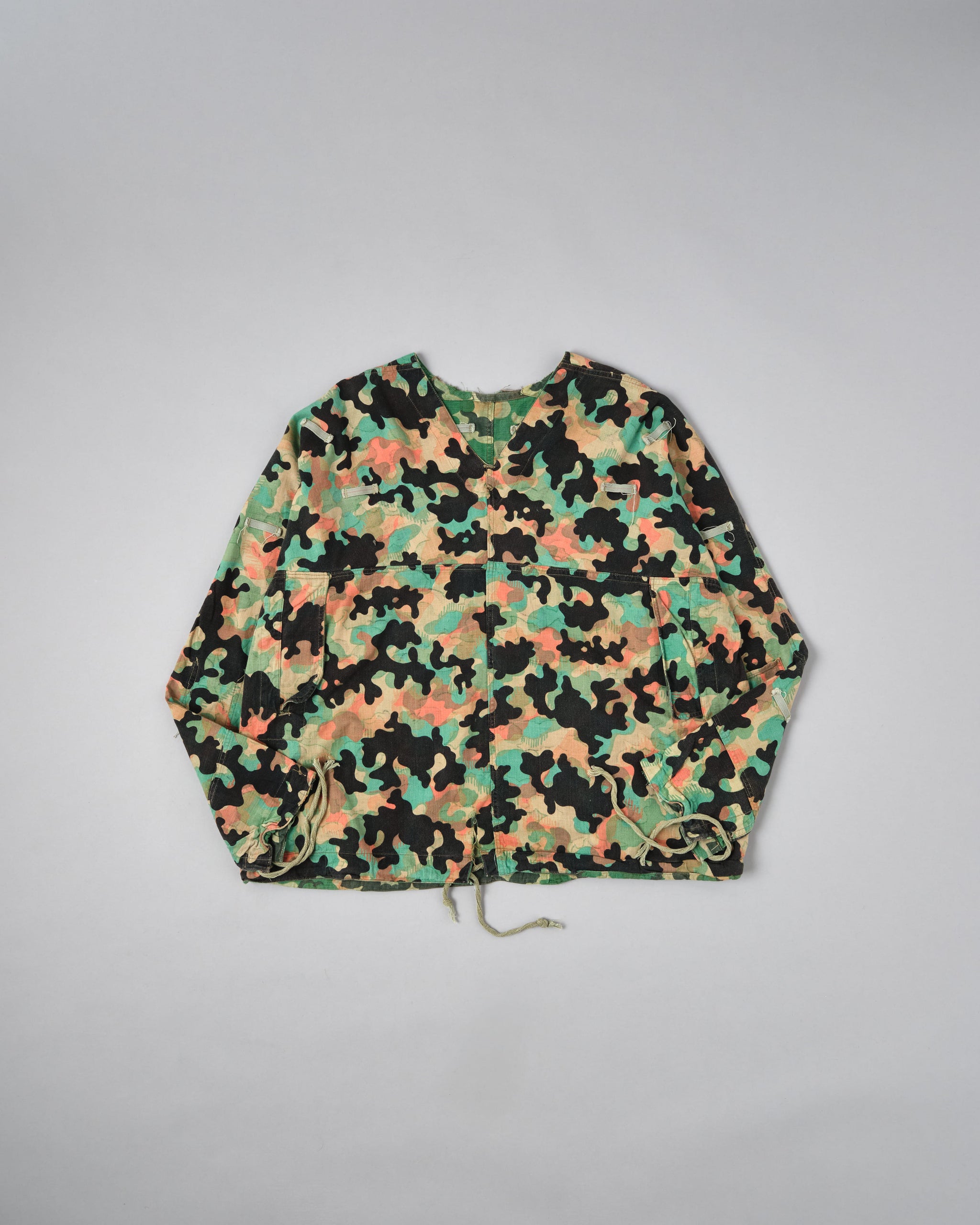 50’s】Czechoslovakian Army Dubaky Camouflage Reversible Smock "Modifi