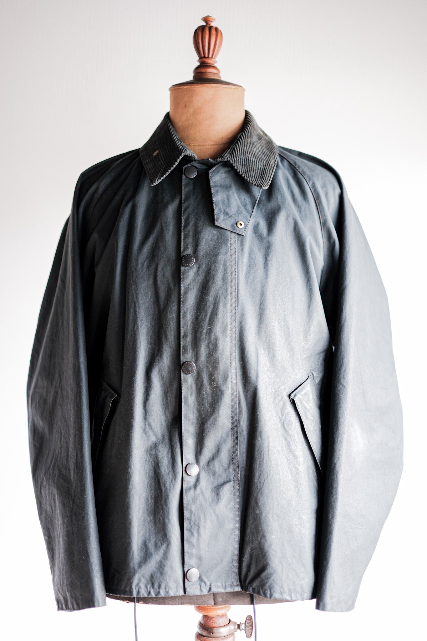 00's】Vintage Barbour "TRANSPORT JACKET" 3 Crest Size.40